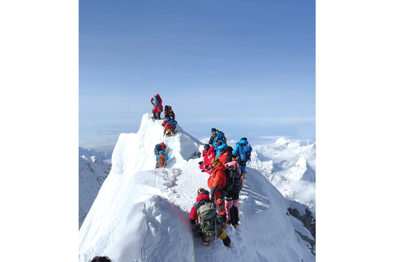 Everest cornice collapse - Nepali Times